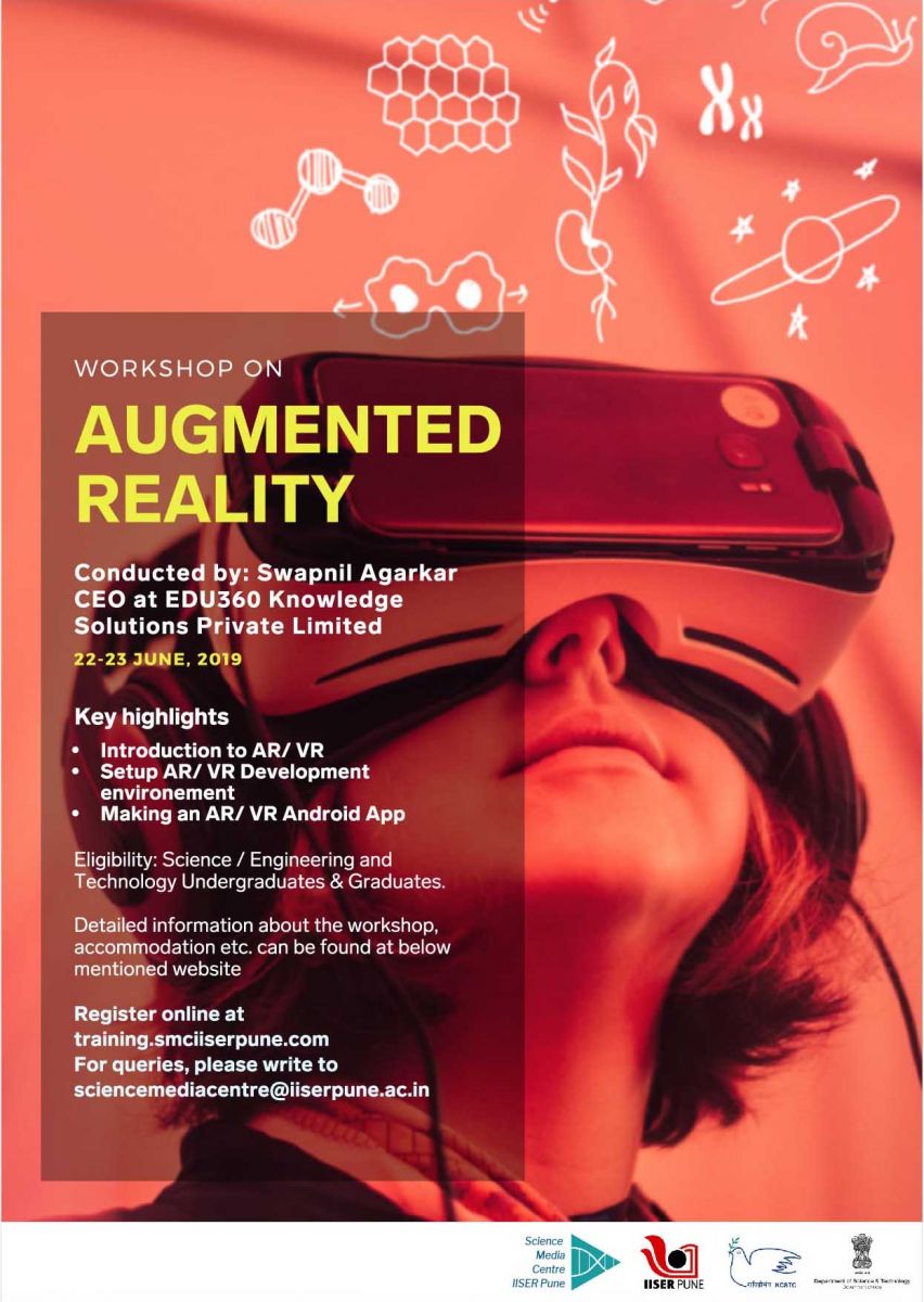 Augmented Reality Workshop Event - IISER Pune